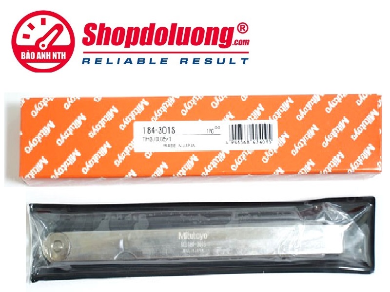 Thước Đo Khe Hở 10 Lá MITUTOYO 184-308S (0.05-0.8mm) » BẢO ANH NTH