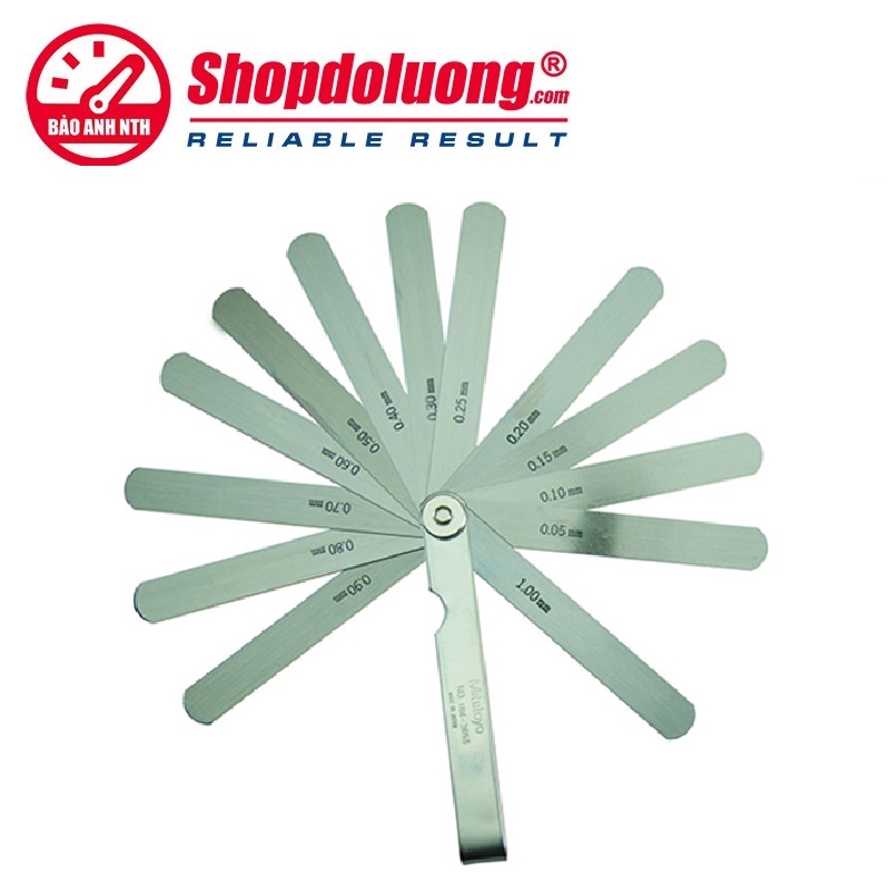 Thước Đo Khe Hở 28 Lá MITUTOYO 184-313S (0.05-1mm) » BẢO ANH NTH