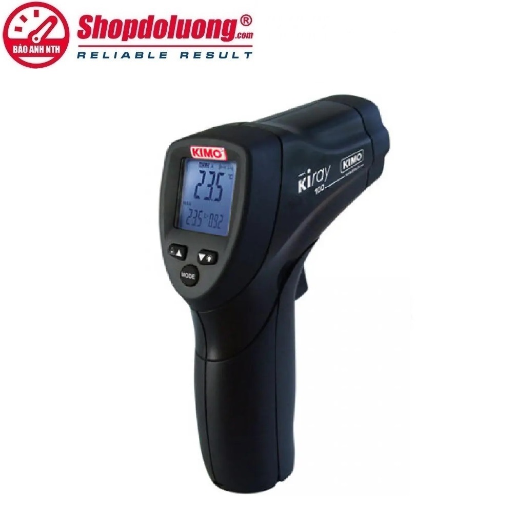 MÁY ĐO NHIỆT ĐỘ BẰNG HỒNG NGOẠI KIMO KIRAY100 (-50~800°C) » BẢO ANH NTH